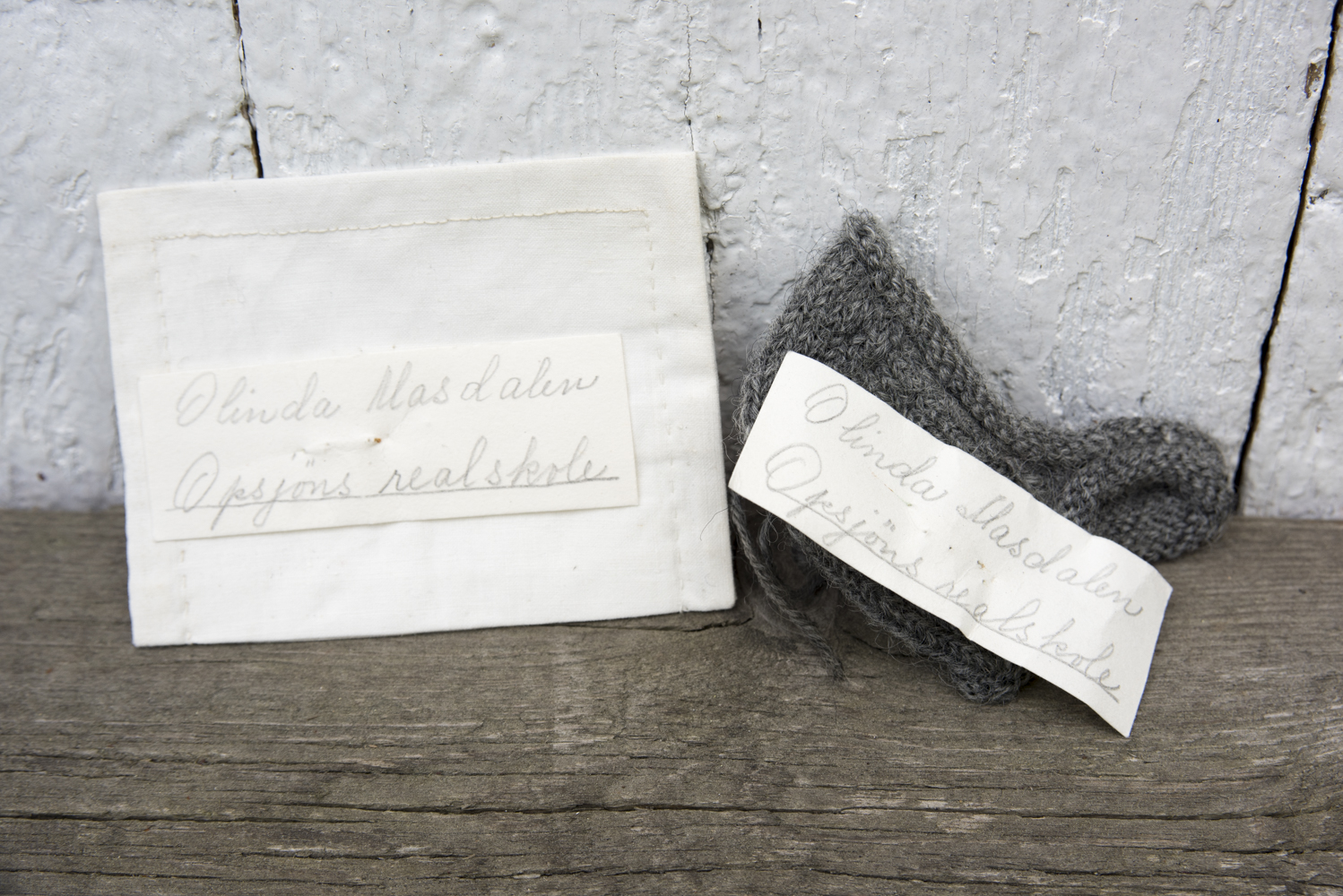 Sensur i strømpestrikking - Avtrykk