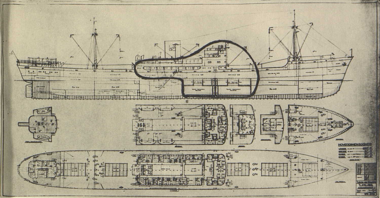 M/S «Bolivar» - i krig, fred og havsnød - Avtrykk